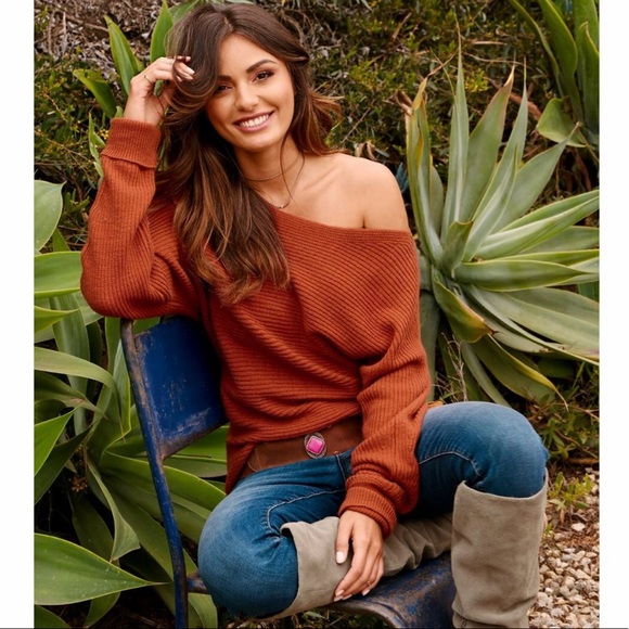 Boston Proper | Sweaters | Boston Proper Boatneck Slouchy Cable Knit ...